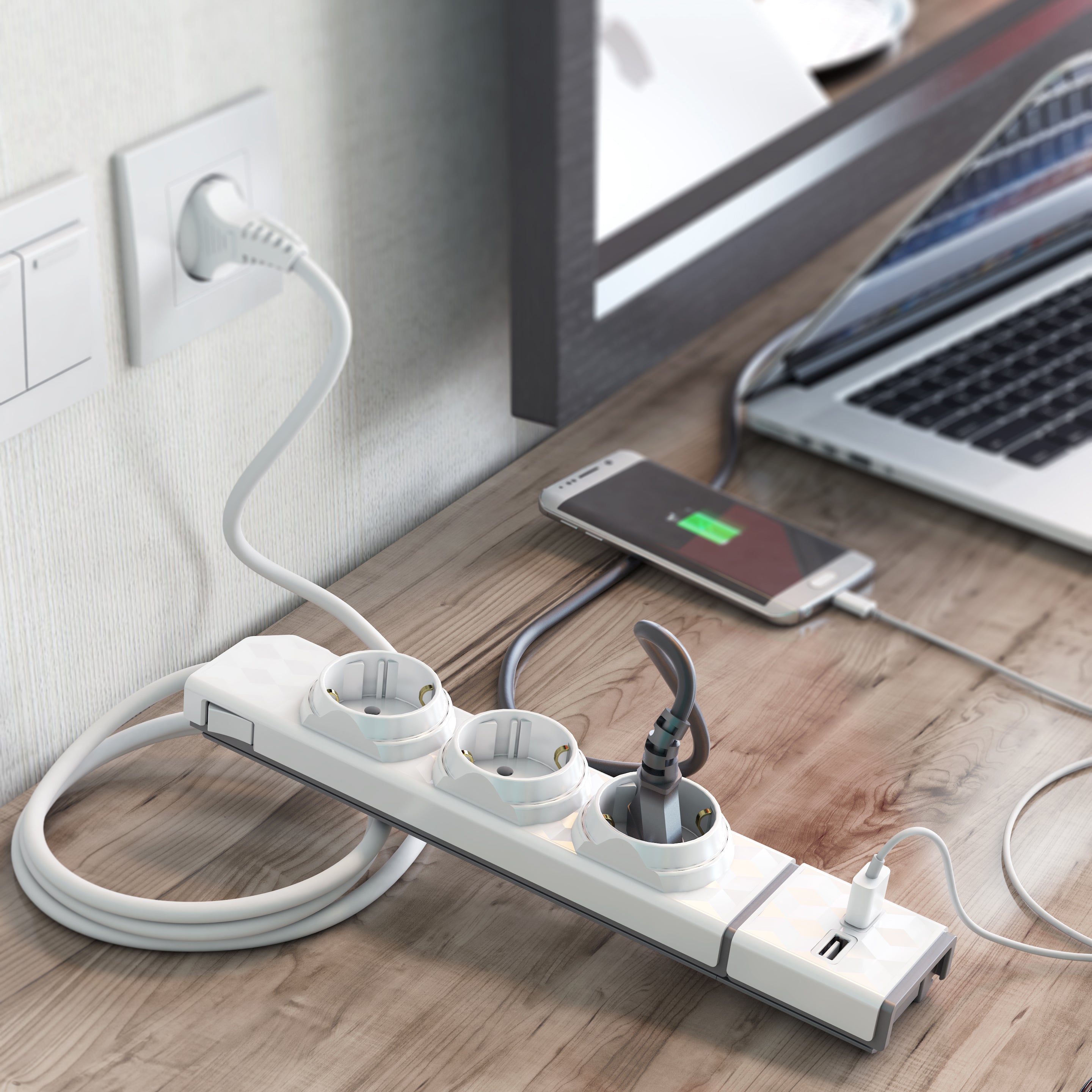 PowerStrip |Modular| by Allocacoc – DesignNest Europe
